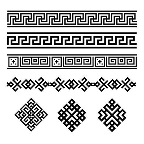 Geometric Border Designs
