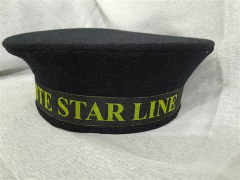 White Star Line Titanic Sailor Cap Etsy