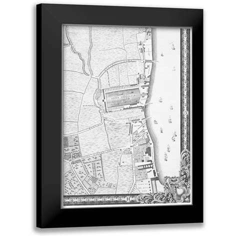Roque John 18x24 Black Modern Framed Museum Art Print Titled Roque