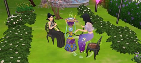 Nessa And Her Wife Violet Bubble Out R Simsmobile