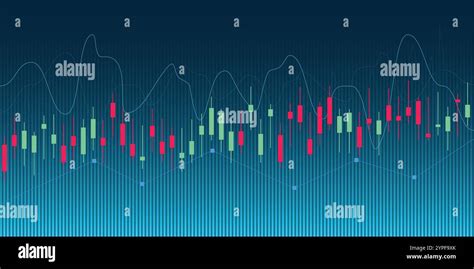 Candle Graph Vector Candlestick Stock Vector Images Alamy