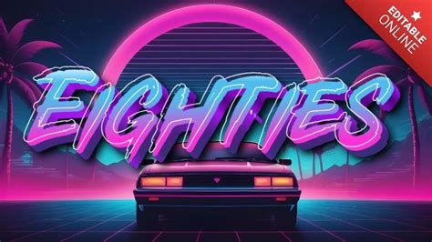 Eighties | Cyberpunk | Text Effect Generator
