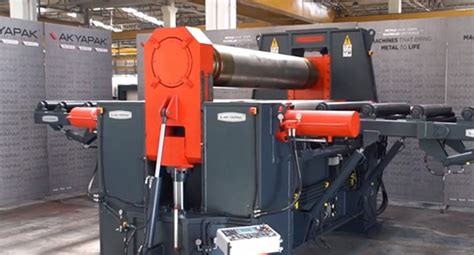 3 Roll Variable Geometry Plate Rolls Machine Tools Metal Forming