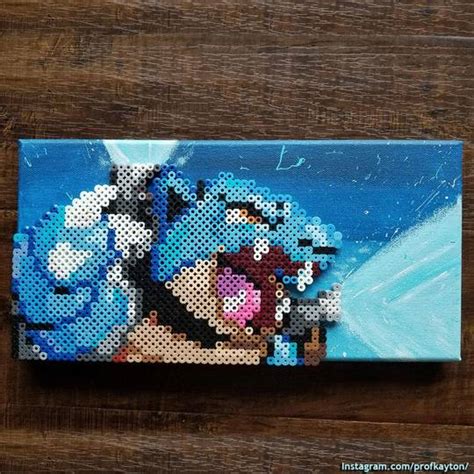 Custom Blastoise Sprite And Canvas For A Prize Submission To Sgdq Scrolller