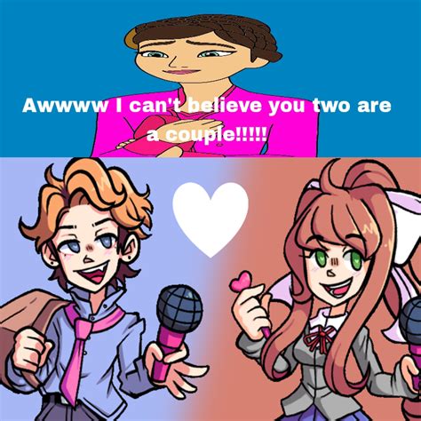 Nico Vega Ships Senpai X Monika By Moxiethequeen On Deviantart