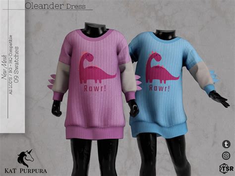 The Sims Resource Oleander Dress