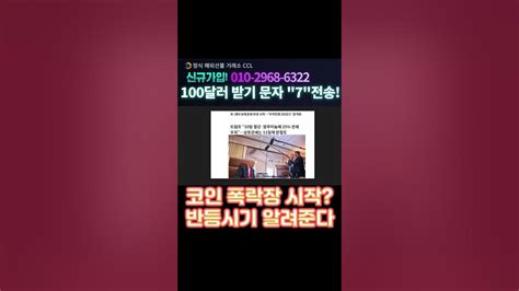 코인 폭락장 시작 언제 다시 상승해주나 Youtube