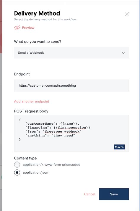Engagement Builder Webhook Kaisa