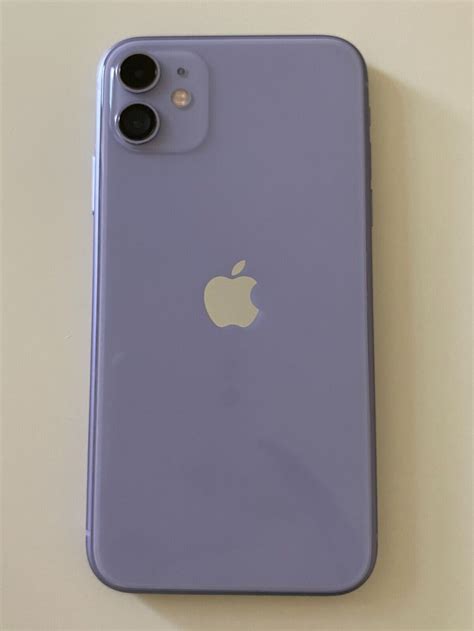 Apple Iphone 11 128 Gb Purple Unlocked Excellent Condition Ebay