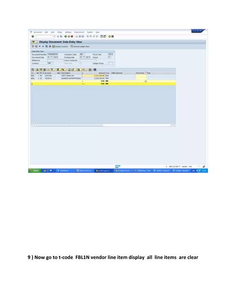 Po Vendor Down Pay Process Sap Pdf