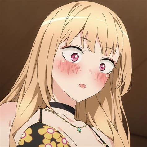 Marin Kitawaga Icon Anime Profilbild Anime Serien Humor Lustig