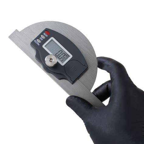 Transferidor De ângulo Digital 150x200mm Em Aço Inoxidável 0 180° Res