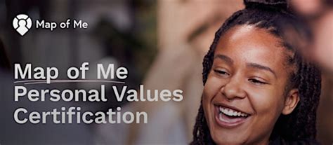 Personal Values Certification Map Of Me Online Registration Thu