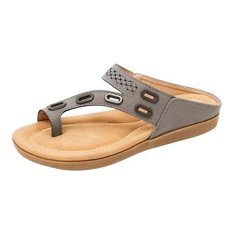 Orthopedic Sandals For Women With Arch Support Thong Flip Flops Anti
