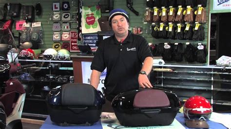 Topcase Options For The Piaggio Bv350 Youtube