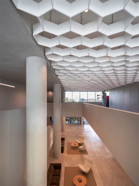 Ooda Wraps Liga Portugal Football Museum With Honeycomb Facade