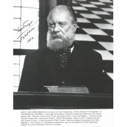 John Gielgud Autograph