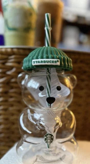 Starbucks Bearista Glass Bear Cup 2025 Limited Edition Holiday Launch