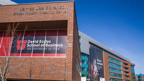 David Eccles School Of Business Featured In New Film Series Theu