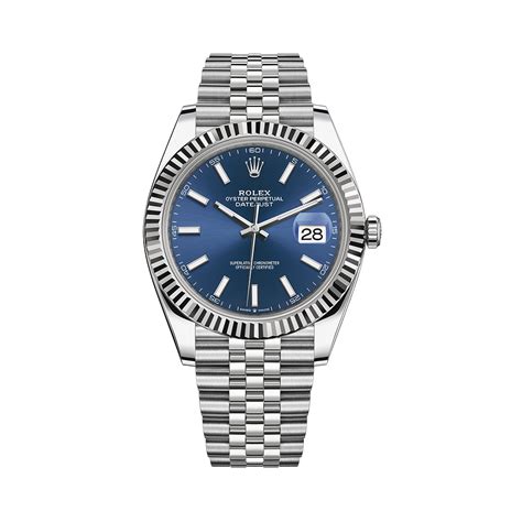 Rolex Datejust 41 126334 Steel Blue Roman Jubilee Voilàid