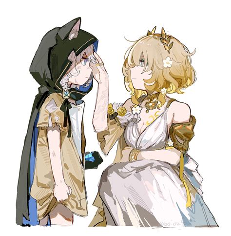 Aglaea And Cipher Honkai And 1 More Drawn By Shimavivido Danbooru