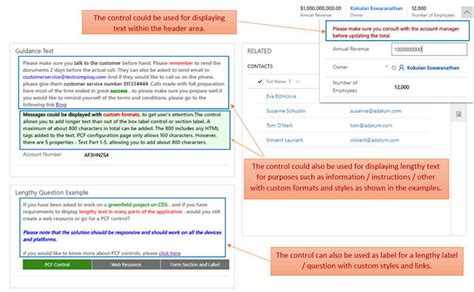 Simple Text Control Pcf Gallery