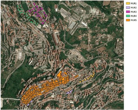 Macro Classes Of Masonry Buildings Located In The Old Town Center And