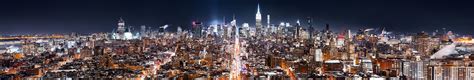 Panoramas Of New York City At Night Fine Art Prints Vast