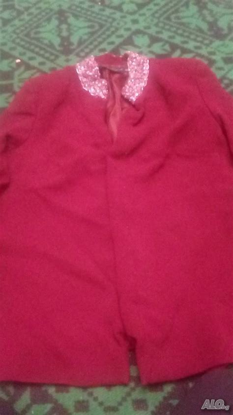 дамско сако Xl Сако Дамско лилаво Облекло Видин Дамско сако с мъниста размер по Българ