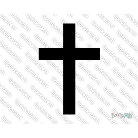 Lipdukas Kryžius Lipdukai24lt
