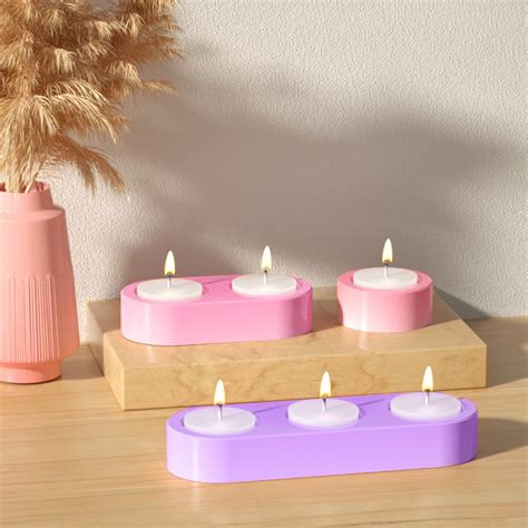 قالب جاشمعی فانوسی سه قلو فروشگاه رزین سیلیکون مولد