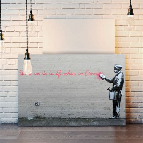 Banksy Canvas Prints