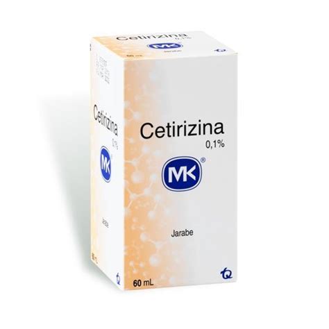 Cetirizina Jarabe 60 Ml Mk Tu Droguería En Línea