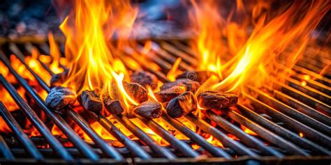 Flame Grill Smoke Background Stock Illustrations 6223 Flame Grill