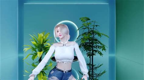 4k超清元宇宙美少女跳韩舞太美啦 虚拟偶像 3d建模 捏脸游戏 美女 女神 原创 视觉艺术 Youtube