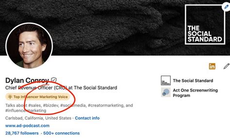 The Social Standard On Linkedin Congrats To Our Cro Dylan Conroy He Is Crushing It On Linkedin 🎉