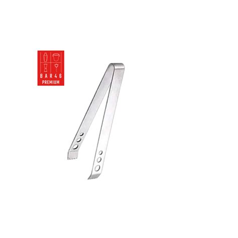 Premium Ice Tong 17cm 3 Hole Grip Barware Tools