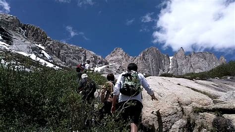 Just Below Upper Boy Scout Lake Mt Whitney Youtube