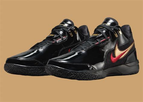Nike Lebron Nxxt Gen Ampd Black Metallic Gold Fj1566 001
