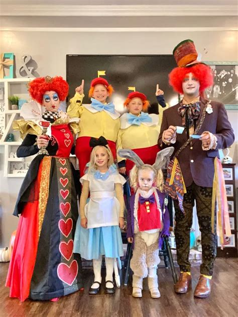 Alice In Wonderland Characters Costumes For Adults