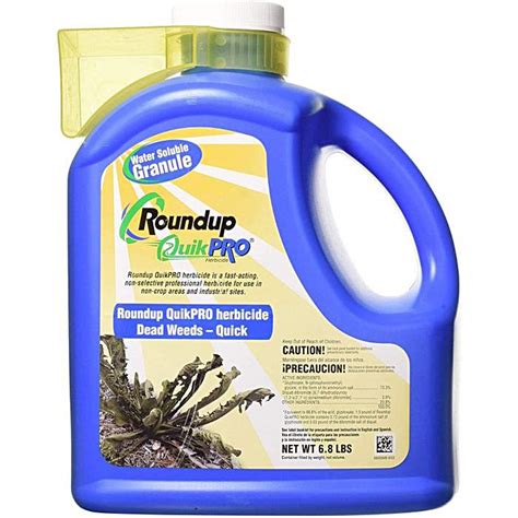 Roundup Quickpro Weed And Grass Killer Granular 68 Jug Earth To You