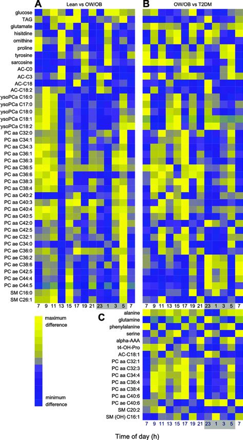 Heatmaps Showing Optimal Time Of Day For Maximizing Sampling