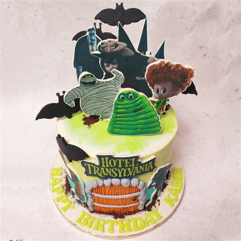 Hotel Transylvania 2 Cake Blobby Cake Transylvania Theme Cake