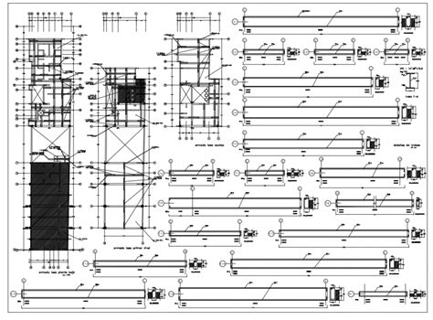 Slab And Beam Reinforcement Plan Side View And Section View Dwg File Artofit