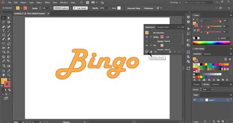 How To Add Multiple Strokes In Adobe Illustrator Adobe Illustrator Tutorials Font Types