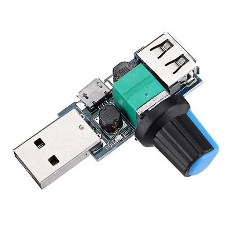 ماژول کنترل سرعت فن با ورودی و خروجی Usb مدل Hw 602 اِلک مِلکترونیک