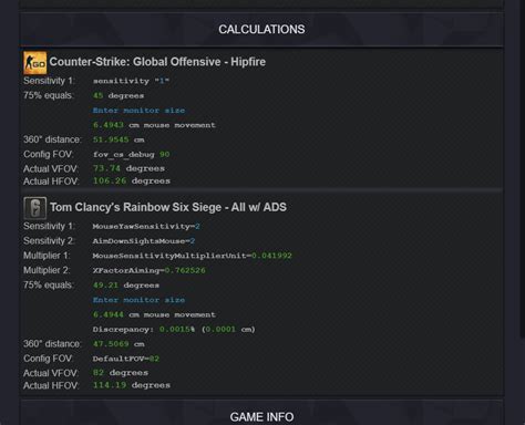 Is This Something Wrong Csgo To R6 Technical Discussion Mouse Sensitivity Community