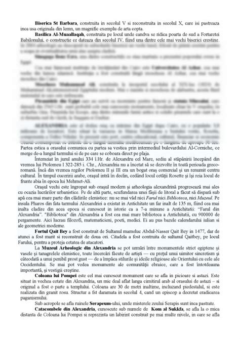 Proiect Delta Dunării Vs Delta Nilului 136452