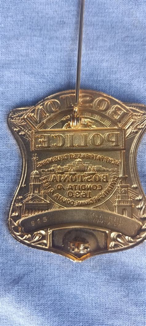Yahooオークション Boston Police セカンドバッジ ポリスバッジ Dea