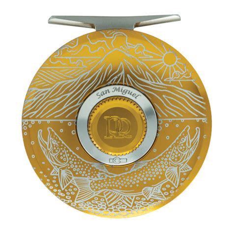 Ross San Miguel Fly Reel 56 Underwood Ridge Risers Gloss Gold 16 Of